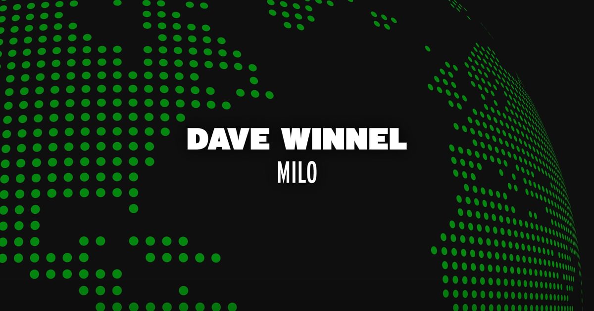Dave Winnel - Milo | Armada Music